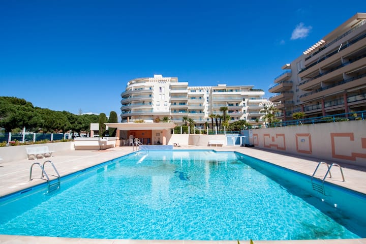 4* Climatisé, Piscine, T2 Standing, Mer A 300m - Fréjus