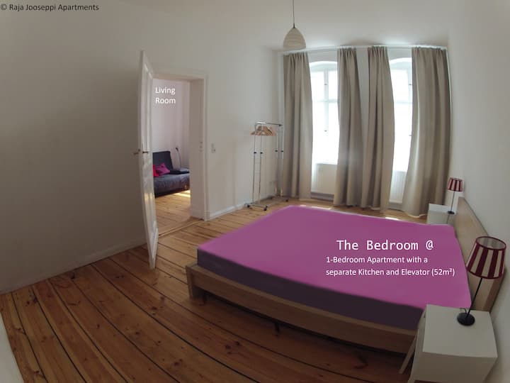 Comfort I Two-rooms I 55m² I Lift - Berlin