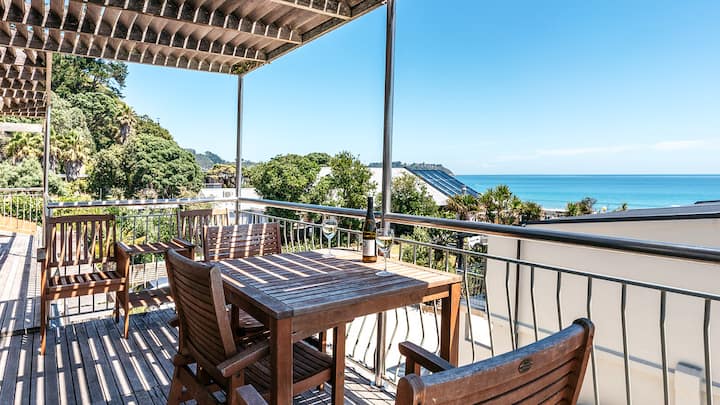 Oceanview 2 Bedroom At Onetangi Beach Apartments - Waiheke Island