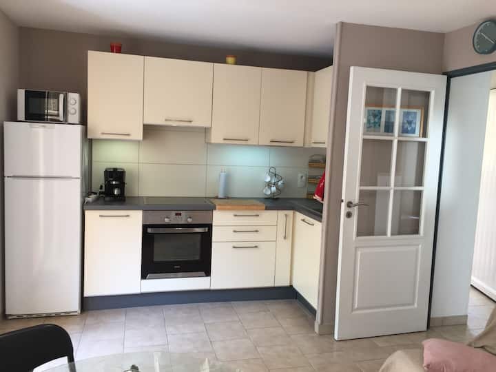 Appartement T2 Plain Pied, Avec Terrasse Au Calme - Cabestany