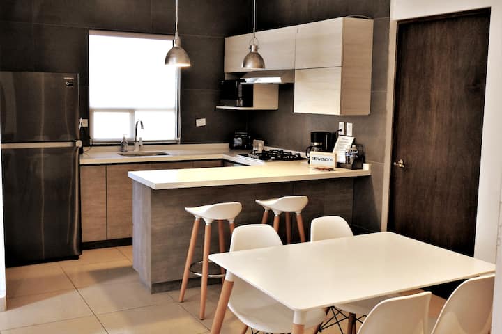 Modern Suite @ Barrio Anti9uo1 Excelent View - Monterrey