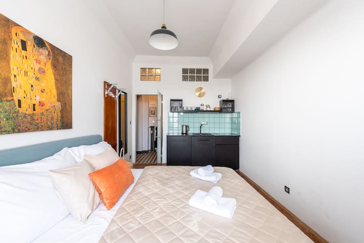 New Stylish Studio, 5 Mins Center - Praga