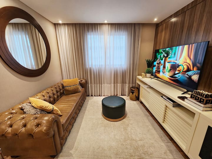 Lindo Apartamento 2 Quartos No Batel Com Garagem - Curitiba