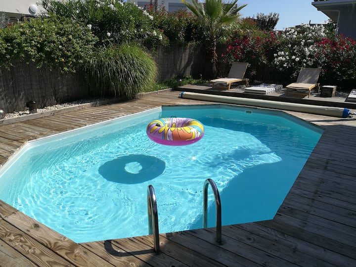 Villa Piscine 6/8 Pers Proche Montpellier (Tram) - Montpellier