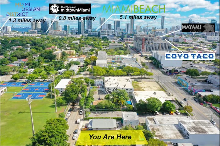 Heart Of Wynwood Spacious 2 Bedroom - Miami, FL