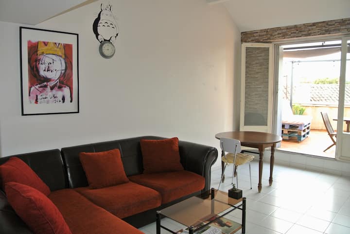 Intra Muros - 3 Chambres, Terrasse, Parking. - Avignon