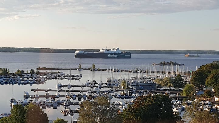 Tyylikäs Yksiö Merinäkymin - Kotka