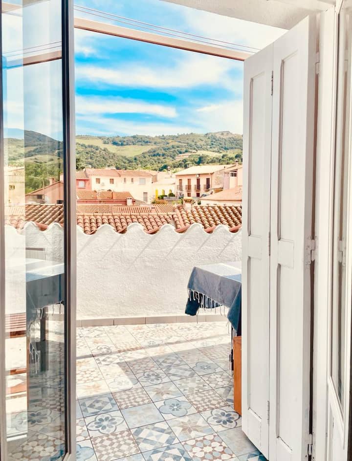 Maison De Charme, Terrasse, Garage, Plage - Collioure