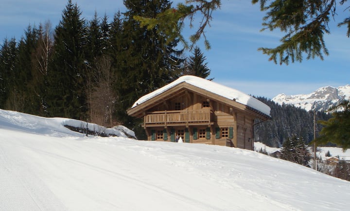 Chalet De Charme La Cordée Face Au Mont-blanc - Cordon, France