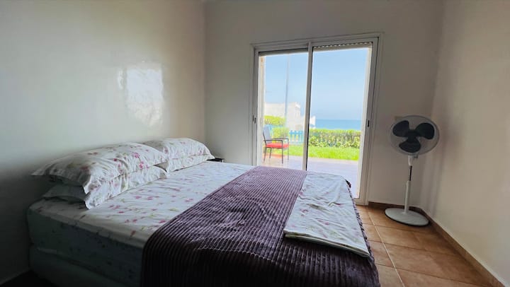 Rdc Vu Sur Mer à 5min à Pied De La Plage - Fnideq