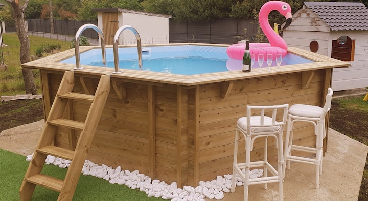 Gite  Familial Pour 9 Personnes - Sarthe