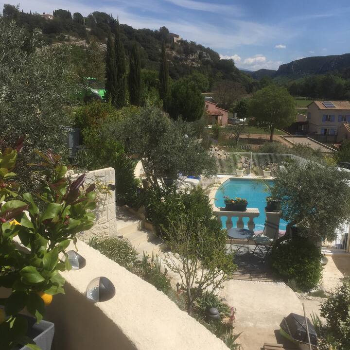 Piscine Privée Vue Imprenable à La Journée. - Gréoux-les-Bains