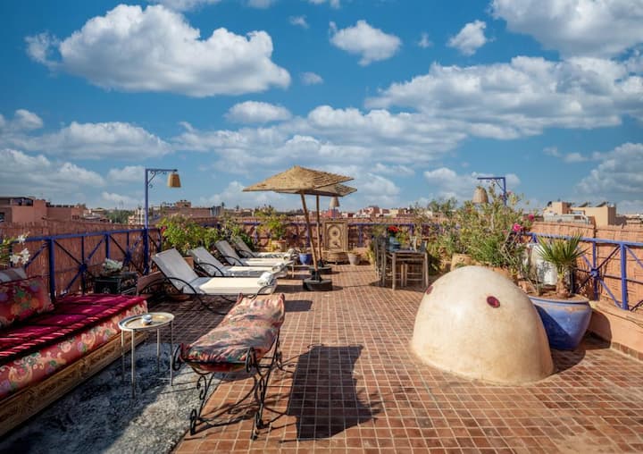 Amazing Penthouse***** Room (4pers) Guéliz Rooftop - Marrakesh