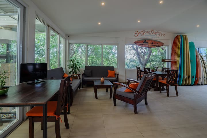Coconut House - Ensuite Private Room + Ac - San Juan del Sur