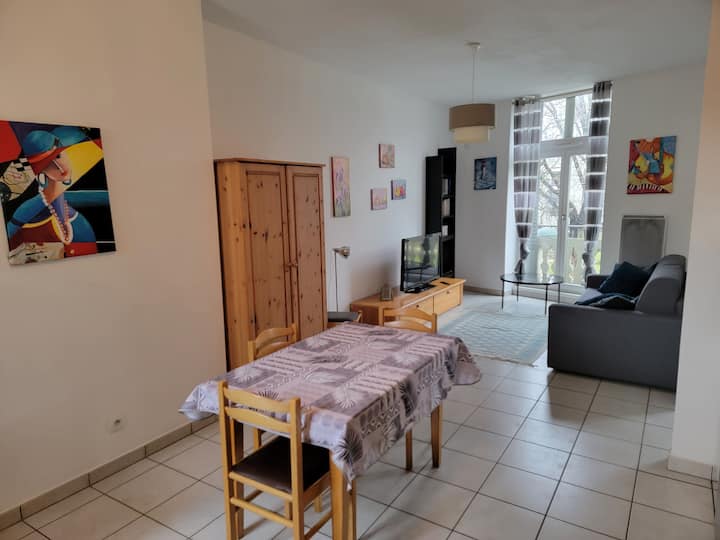 Appartement De 45m2 Dans Residence Centre Ville - Aix-les-Bains