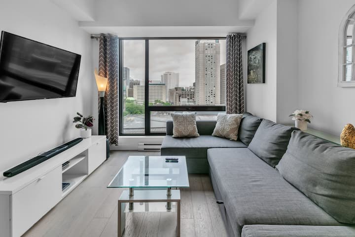 Luxurious Appartement Downtown Gym+sauna+pool - 몬트리올