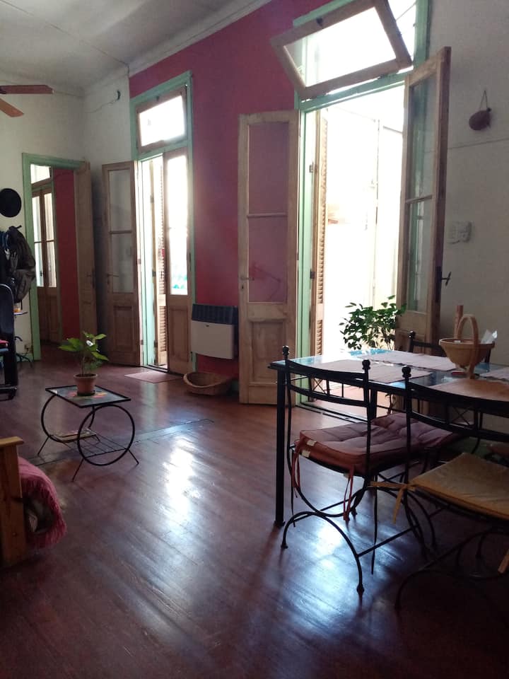 Departamento Tipo Casa. Luminoso. Hasta 4 Personas - Buenos Aires