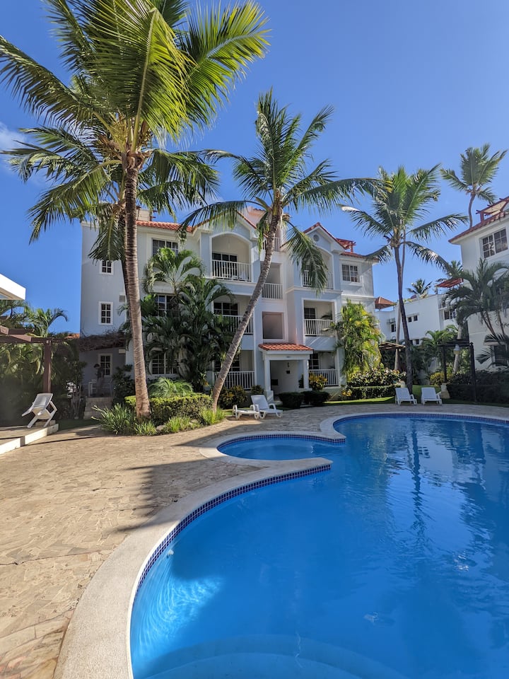 Wonderful 2br Condo - Walk To Bavaro Beach - Punta Cana