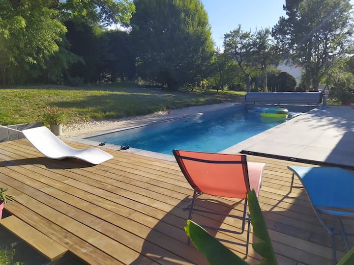 Maison Au Calme Avec Piscine,  Terrain Clos - Vesoul