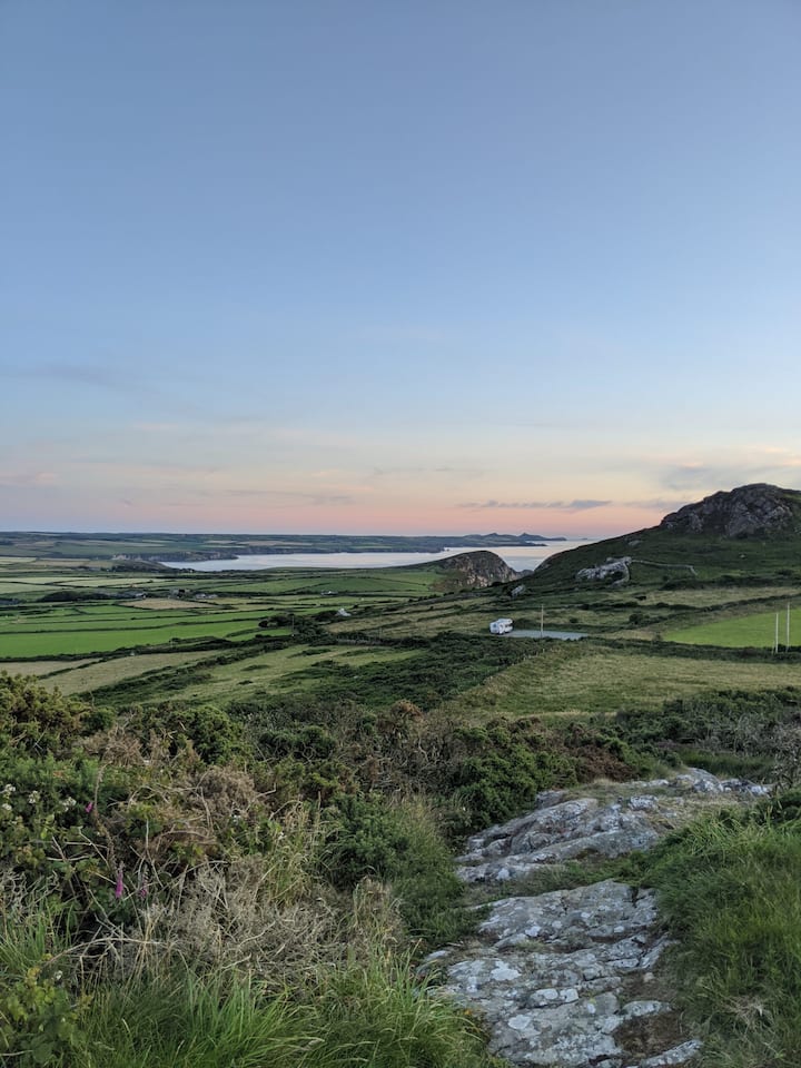 Sea View Yurt At The Top Of Our Campsite. - Fishguard