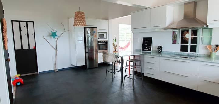 Penthouse Vue Mer Et Pitons Du Carbet - Fort-de-France