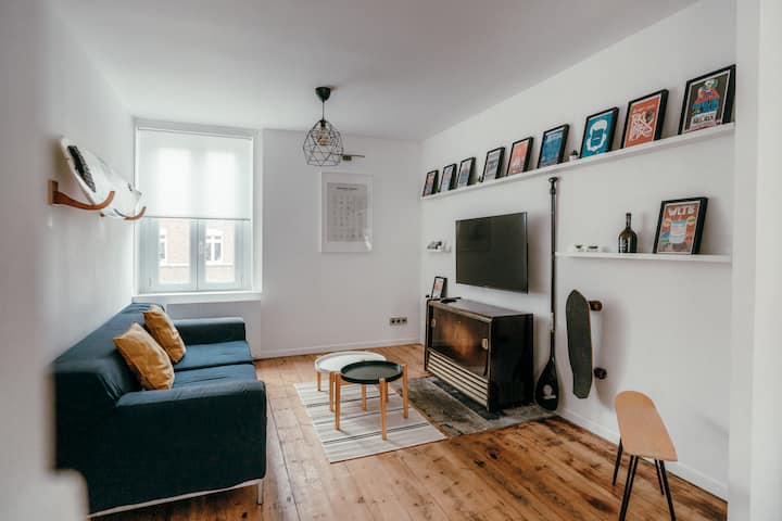 Charmant Duplex - 4 Pers - Métro & Fibre Lille - Seclin