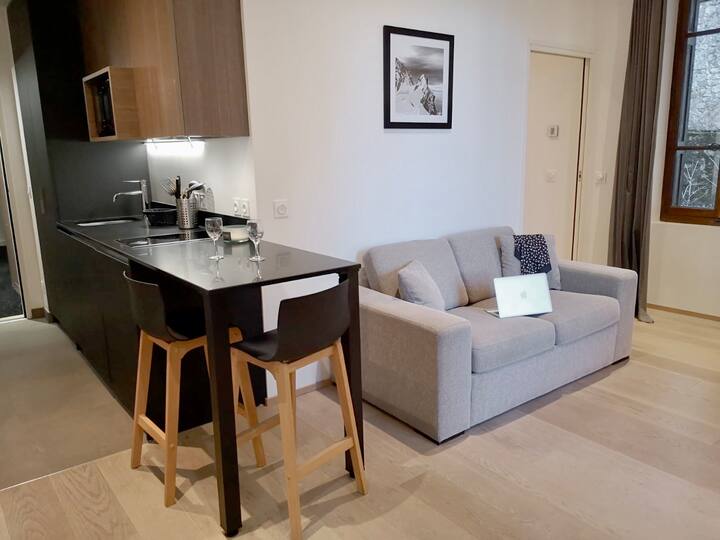 Appt Avec Terrasse, Rez Jardin, Clim, Centre Aix - Aix-les-Bains