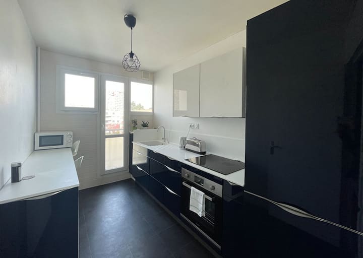 Appartement 2 Chambres 5 Couchages Métro Kennedy - ibis budget Rennes Route de Saint Malo