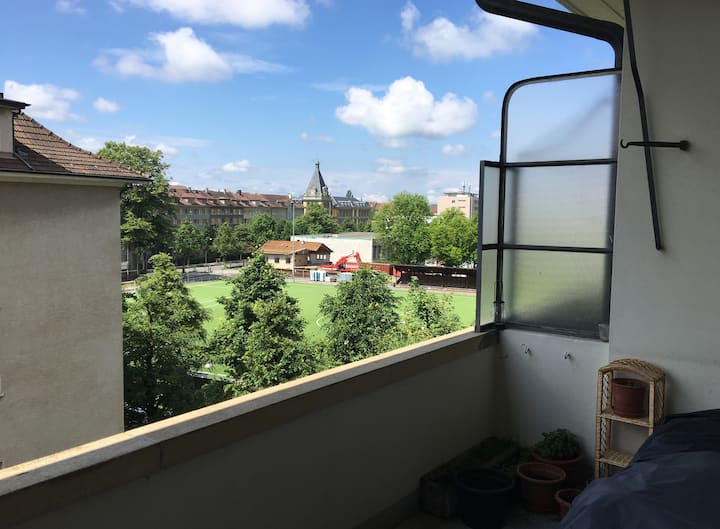 Grosse, Helle Und Zentrale Wohnung Mit Balkonen - Bern