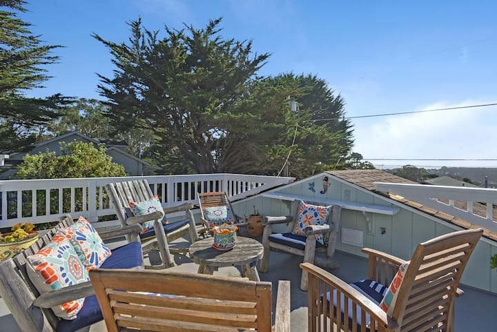 Ocean View, Hot Tub, Fire Pit Near Tide Pools &Sfo - Half Moon Bay, CA