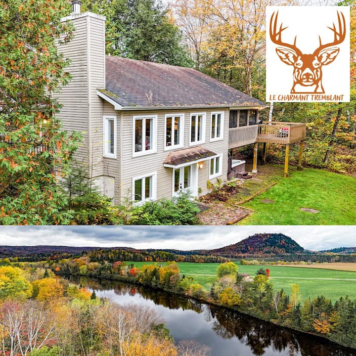 Rabais éTé Rivière Privé Spa Billard Tremblant - Mont-Tremblant