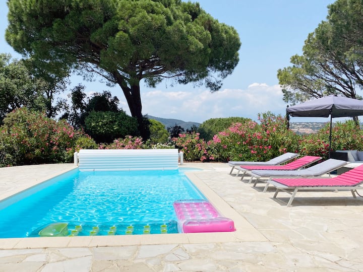 Villa De Charme Contemporaine Avec Piscine Privée - Sainte-Maxime