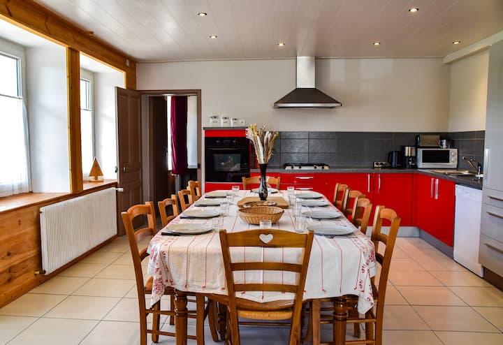 Gîte "Le Passe Montagne" : 10 Personnes - Clairvaux-les-Lacs