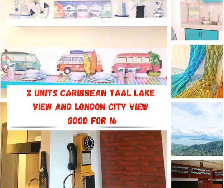 2br Unit Caribbean + London - Tagaytay City