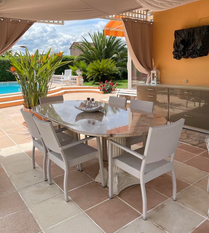 Villa Renaissance-chambre Natura - La Motte