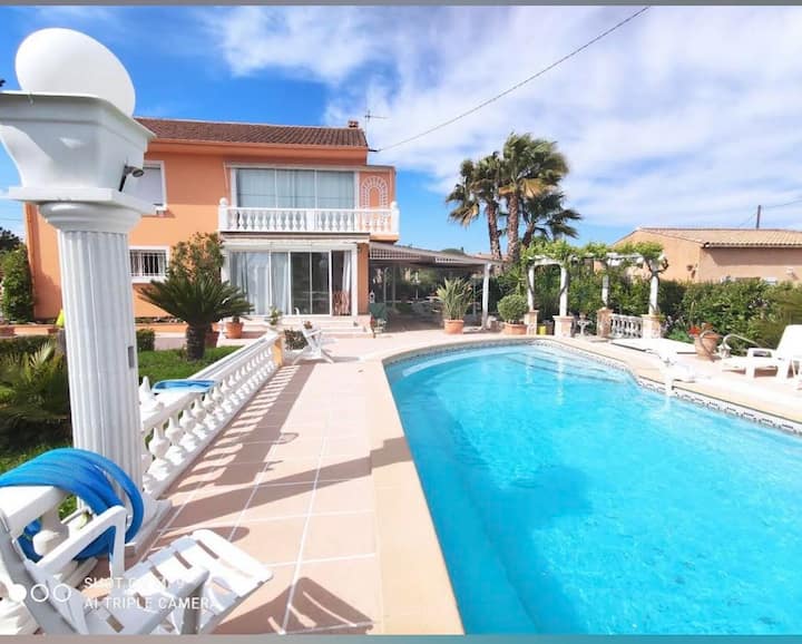 Villa Renaissance - Chambre Magnolia - La Motte