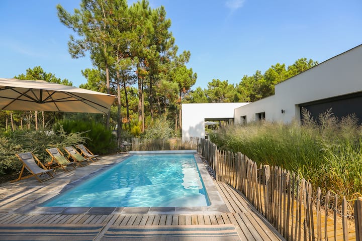 Villa Golf La Palmyre 14 Pers. Piscine 400m Plage - La Palmyre