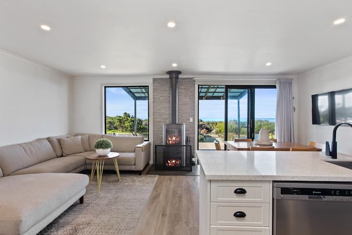 Winter Cozy Great Ocean Rd Fire Bath Ocean Views - Colac Otway Shire