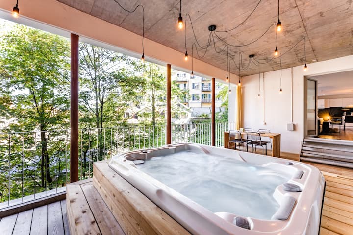 Touchbed | Loft Mit Loggia & Whirlpool - St. Gallen