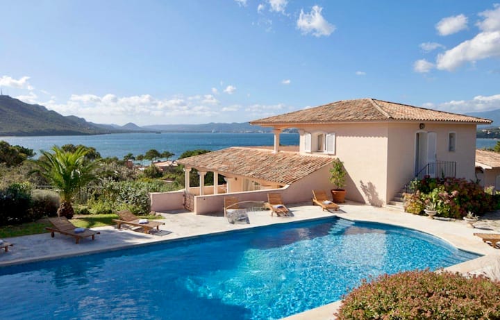 Aout 24-fantastique Villa Avec Accès Plage Privée - Lecci