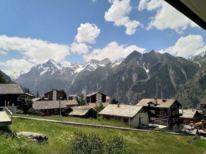 Schone Ferienwohnung Mit Bergblick - Stalden