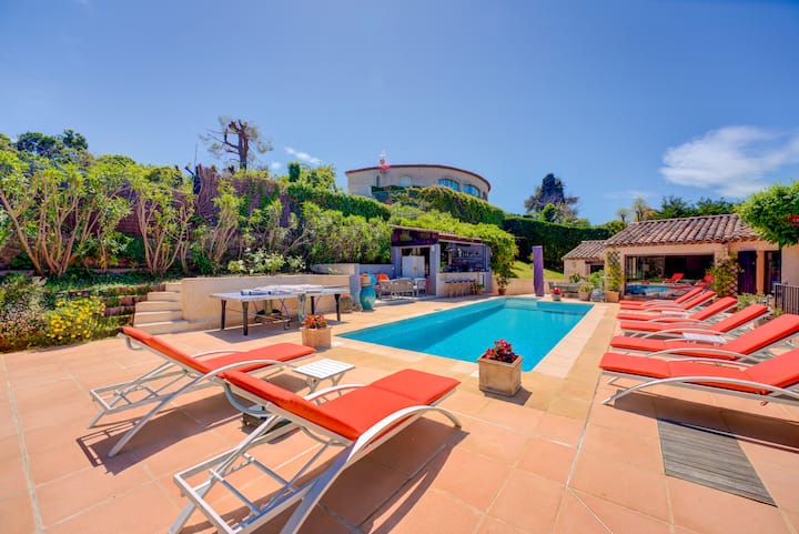 Magnifique Villa 8 Personnes - Vallauris
