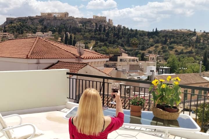 Kathrin's Home~athens Center 5' Metro Monastiraki! - Athènes