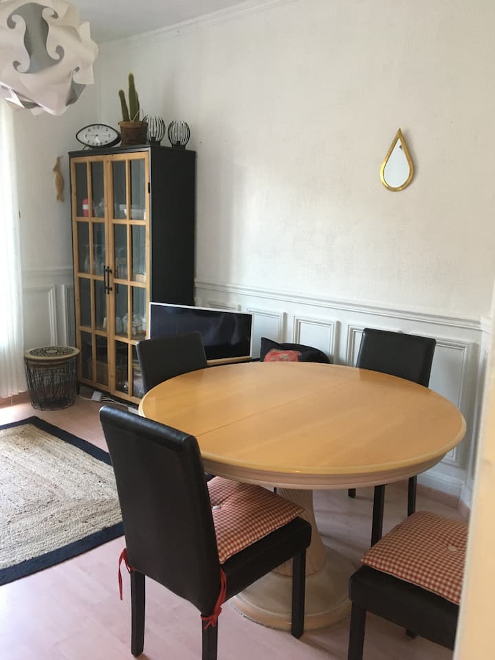 Appt De Charme 39 M²/2 Chambres/balcon/5 Mn Plage - 르 뚜께-빠히-쁠라쥬