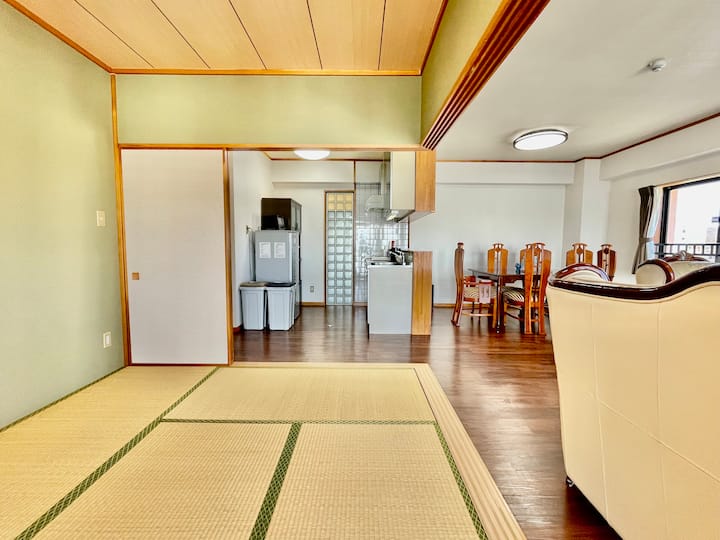 Top Floor 2 Min Walk From Kokusai-dori 3bdr 83㎡ - Naha