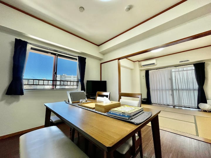2 Min Walk From Kokusai Dori. Withtatami Area 2bdr - Naha