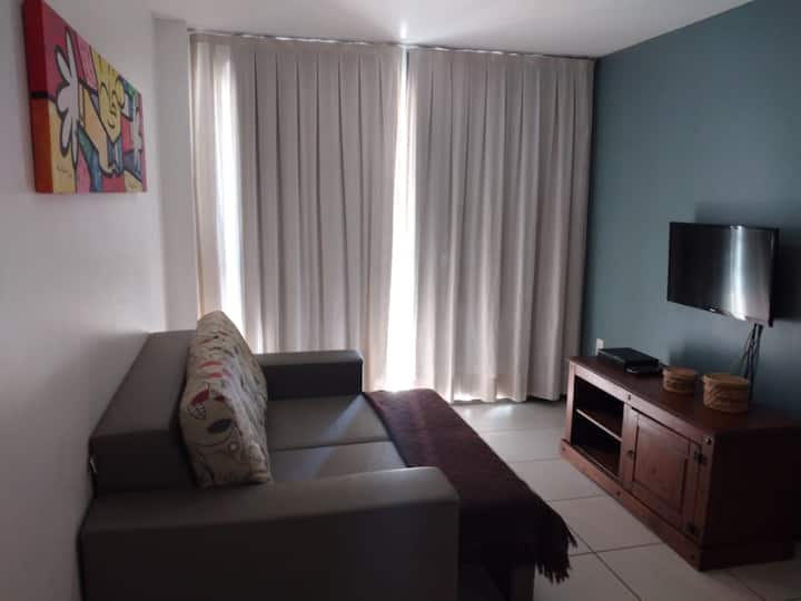 Apartamento Aconchegante - Frente Mar - Fortaleza