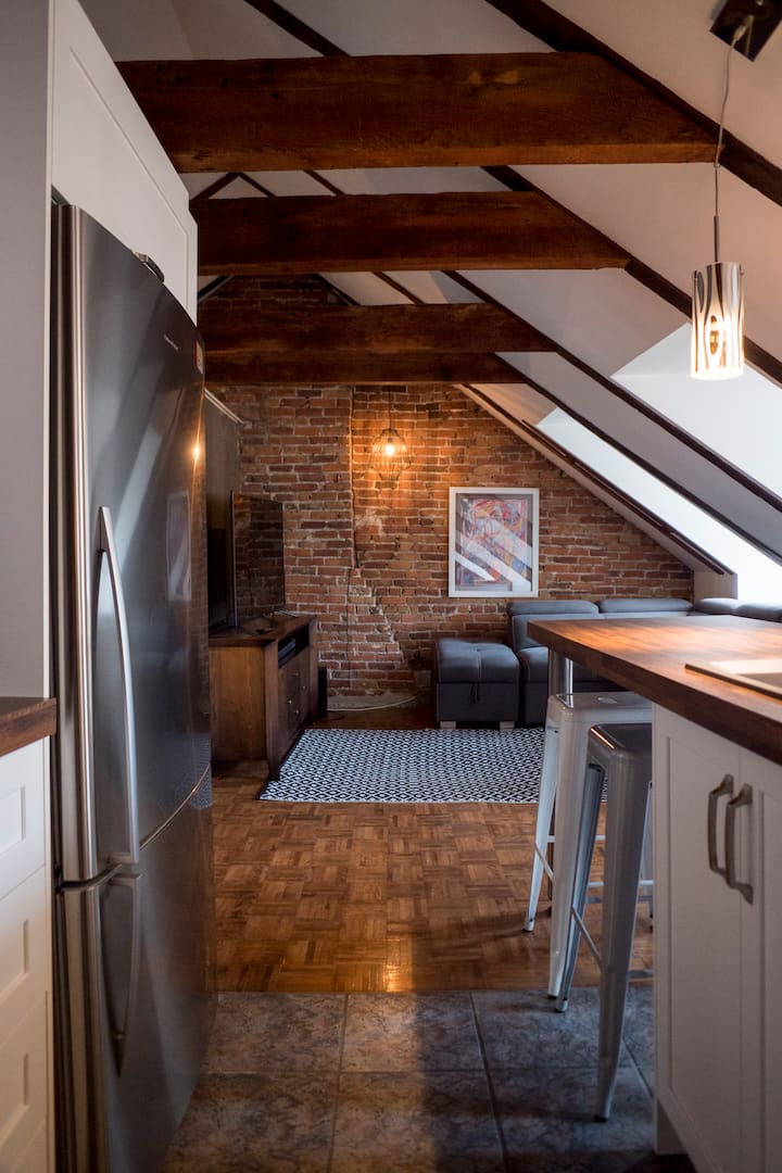 Loft Plein De Charme Au Cœur Du Vieux Québec! - Quebec City