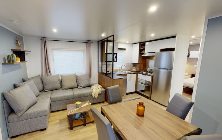 Mobil Home Dans Super Camping 4* - La Palmyre