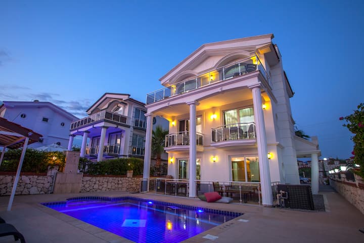 Private Heated Pool, Pool Table, Table Tennis, Bbq - Fethiye